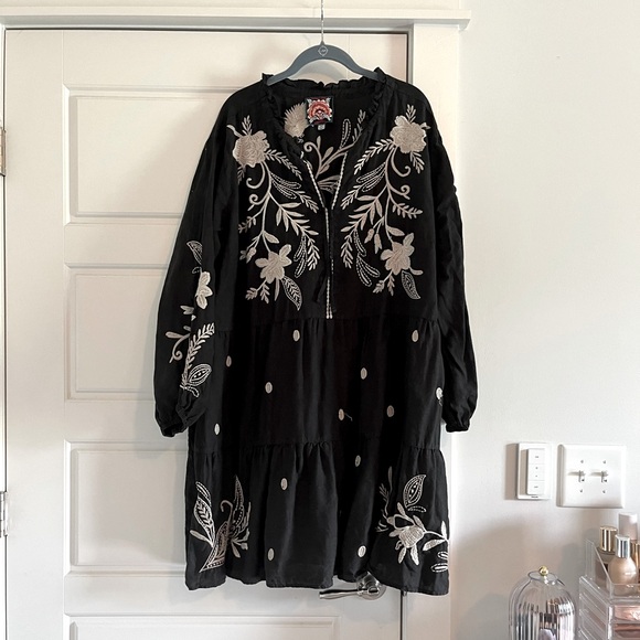 Johnny Was | Dresses | Johnny Was Linen Dress | Poshmark